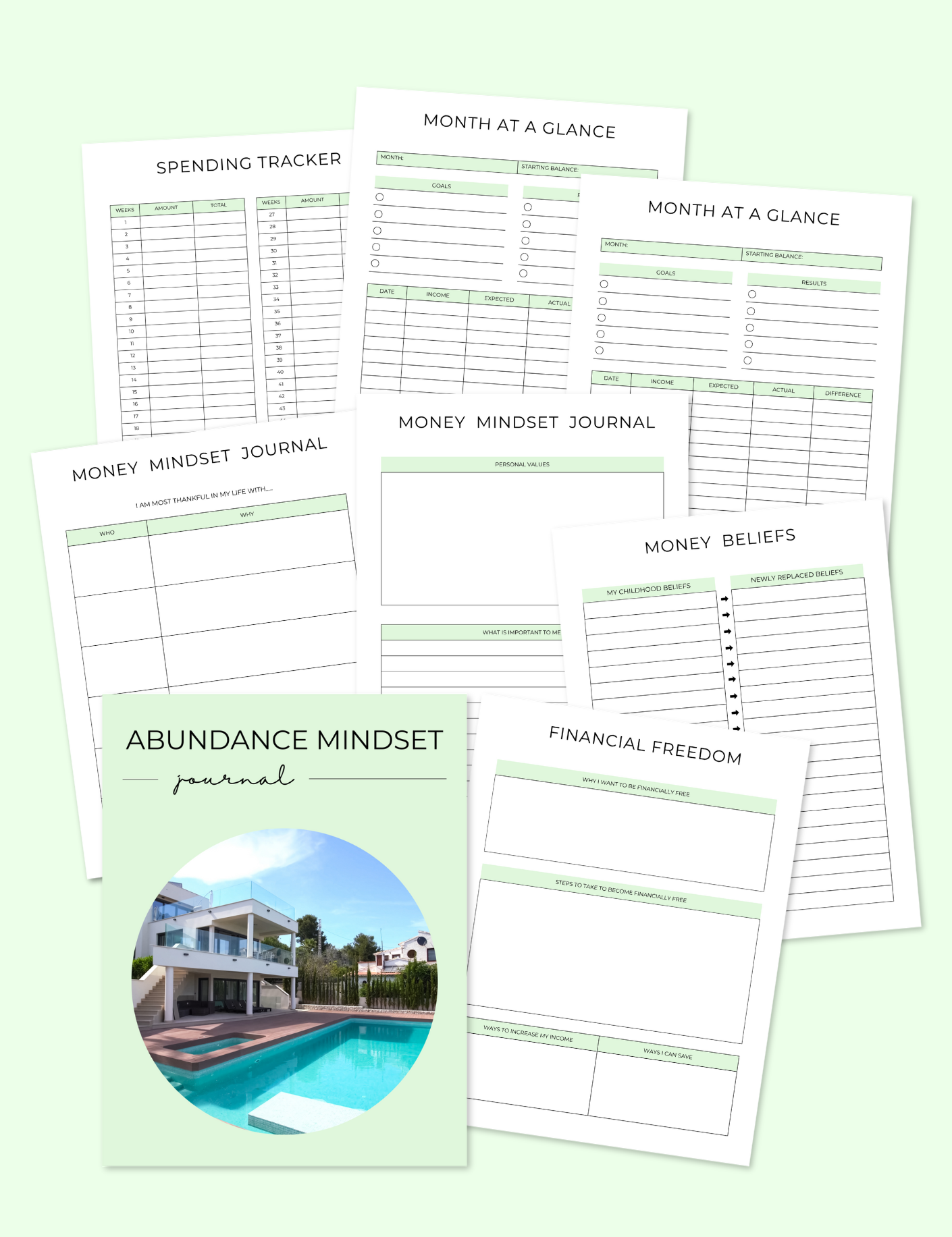 Abundance Mindset Journal – Paper & Pearl