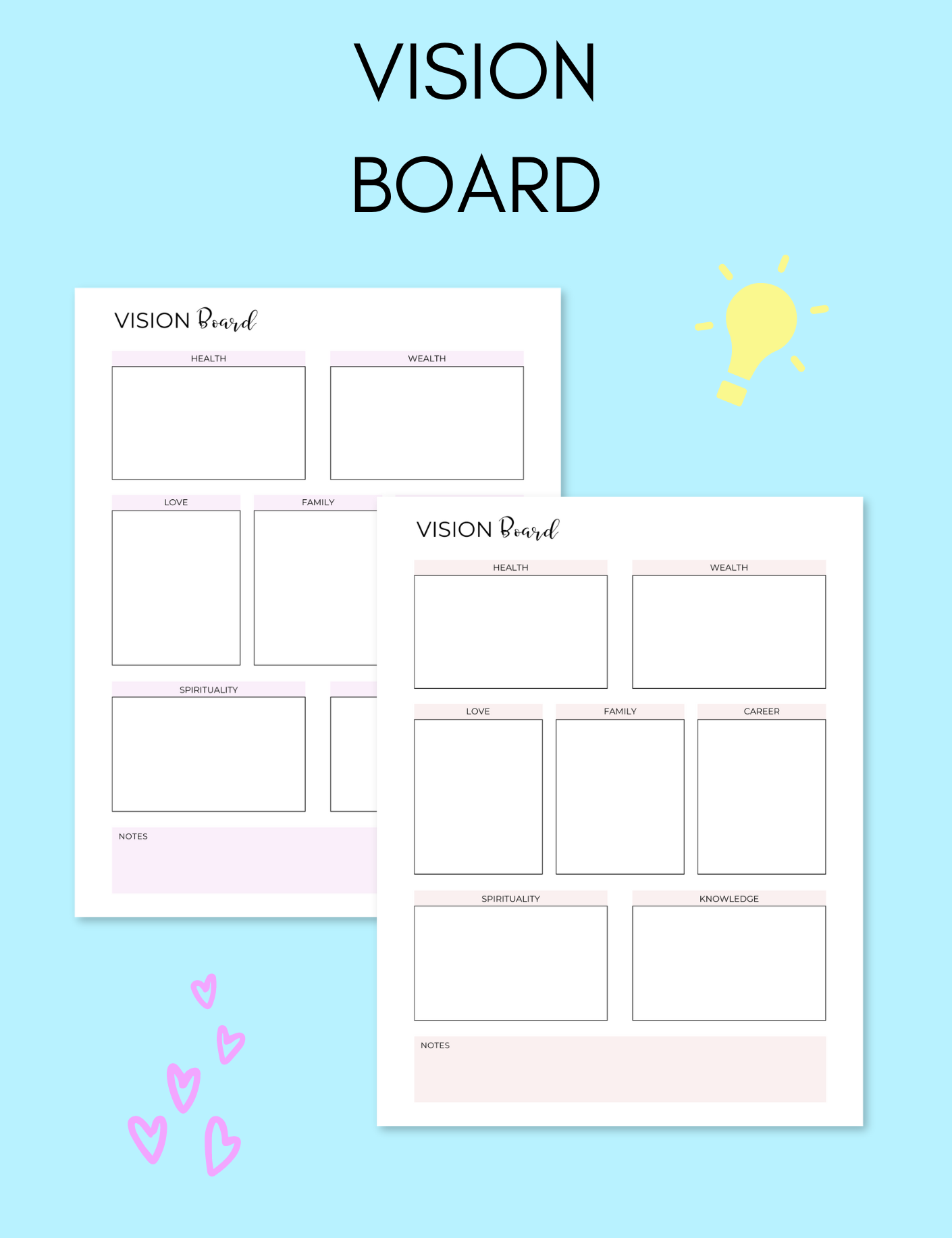 Vision Board – Paper & Pearl